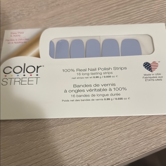 Color Street | Makeup | Color Street Nail Polish Strips In Light Blue ...